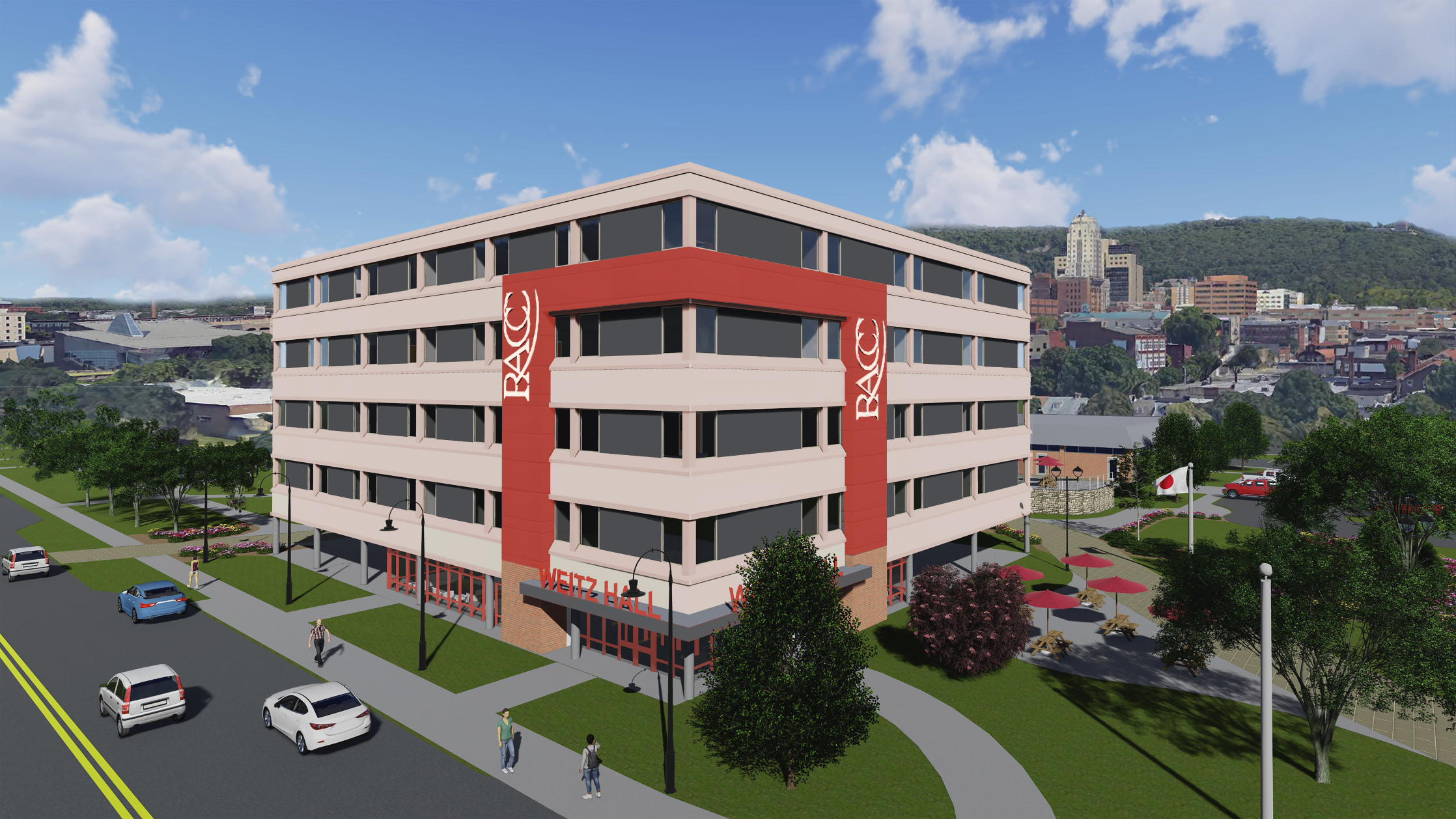 Weitz Hall Healthcare Pavilion • Spiezle